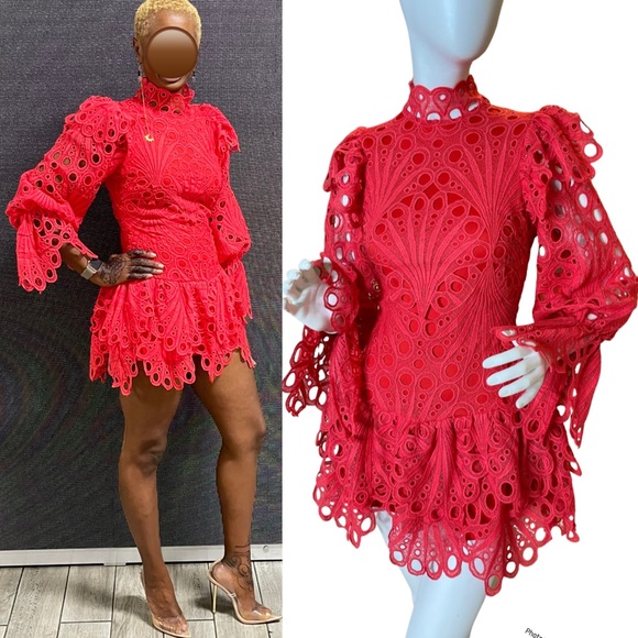 Dresses | Reddish Orange Mini Dress | Poshmark